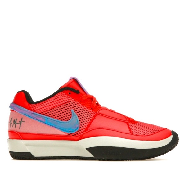 Nike | Shoes | Nike Ja Ember Glow Blue Lightning Basketball Shoes ...